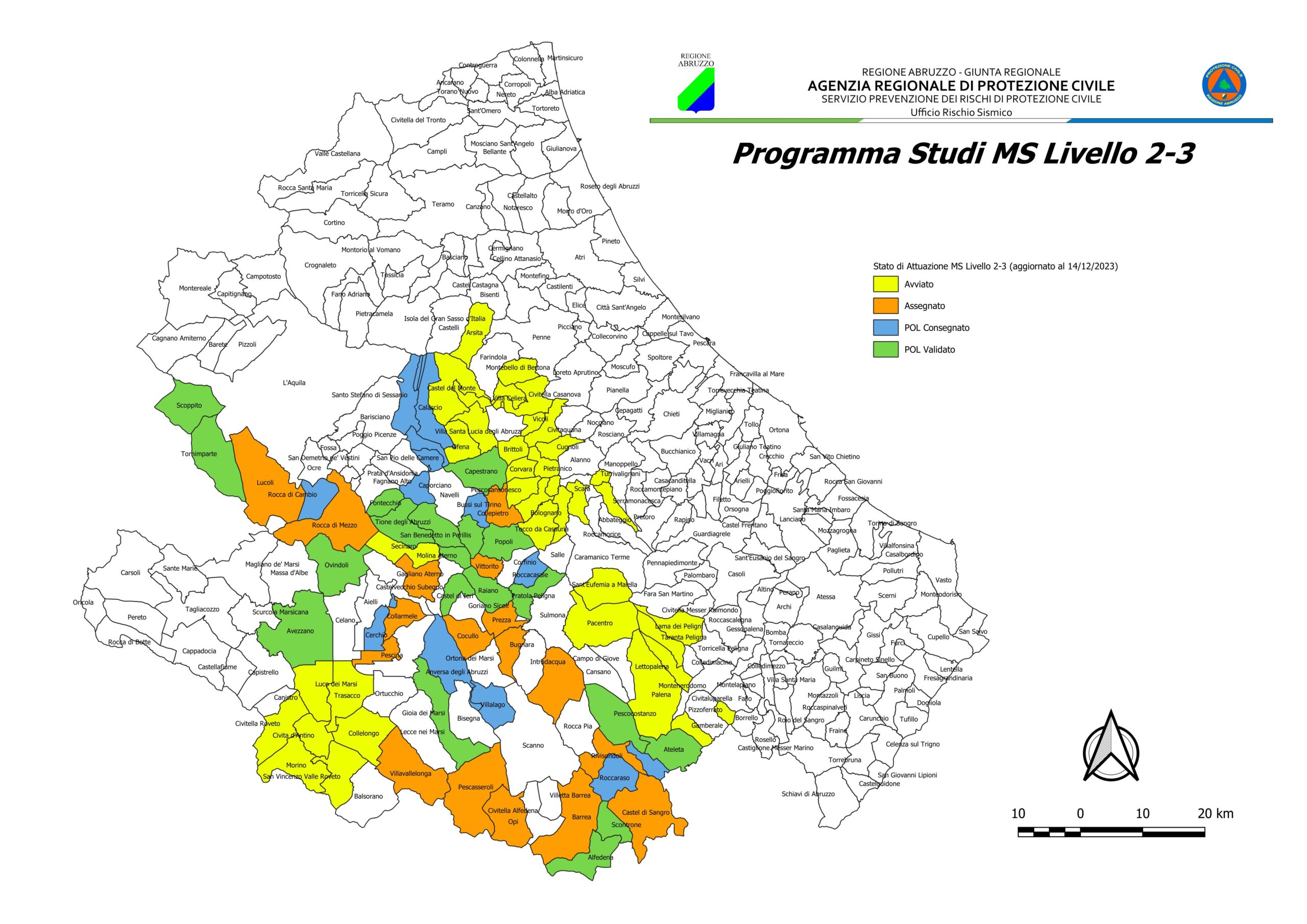Microzonazione sismica livello 3 [MS 3] - [ APC Regione Abruzzo